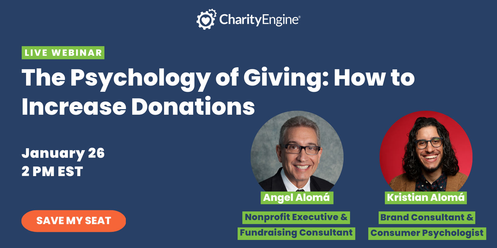 Webinar: The Psychology of Giving: How to Increase Donations