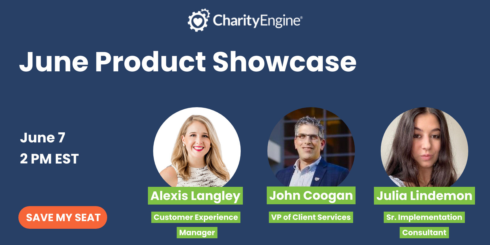 Webinar: June CharityEngine Product Showcase