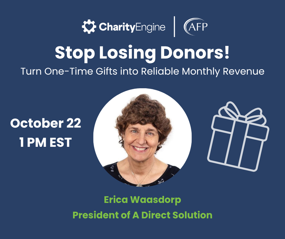 Stop Losing Donors! Turn One-Time Gifts into Reliable Monthly Revenue