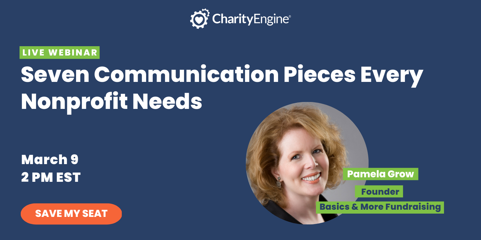 Webinar: Seven Communication Pieces Every Nonprofit Needs